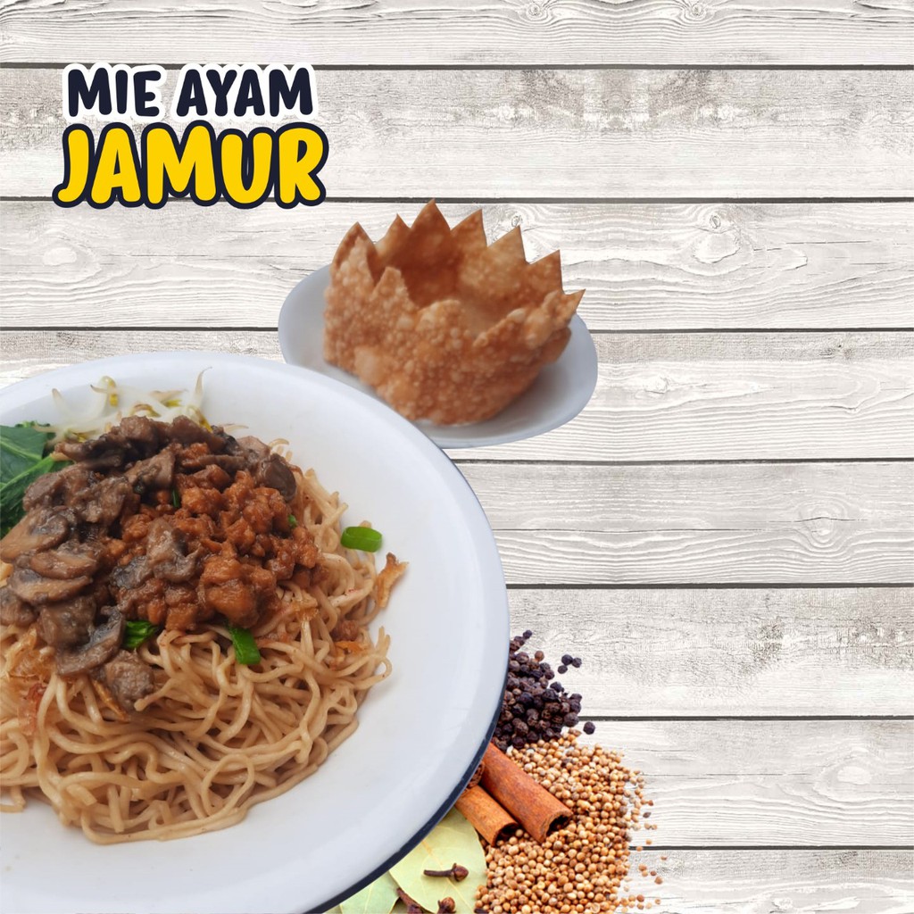 Jual Mie Ayam Instan /Bakmi Ayam Siap Masak Bakmi Frozen Food Kemasan Bakmi Mahkota HALAL ...