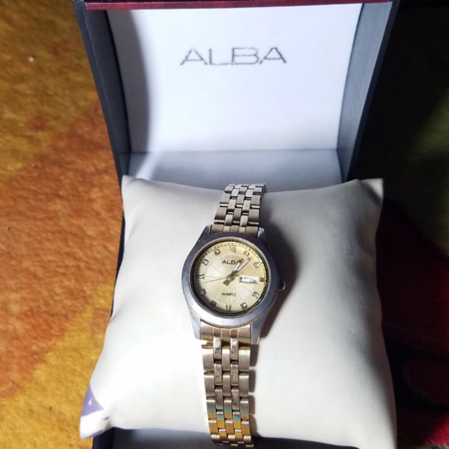 Jual Jam tangan alba original bekas second branded preloved authentic ...