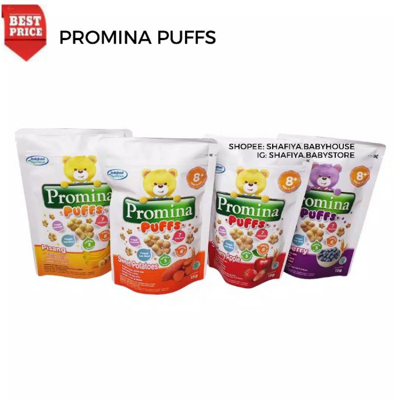 Jual Promina Puff Baby Promina Puffs | Shopee Indonesia