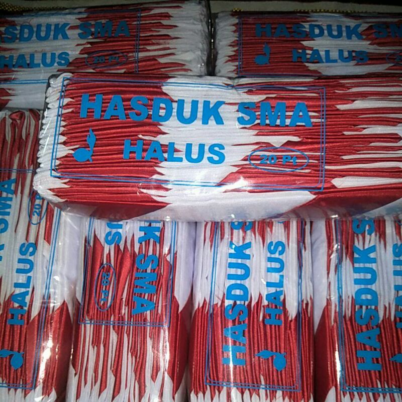 Jual Hasduk , SD,SMP,SMA,JUMBO super halus (20 pcs) | Shopee Indonesia
