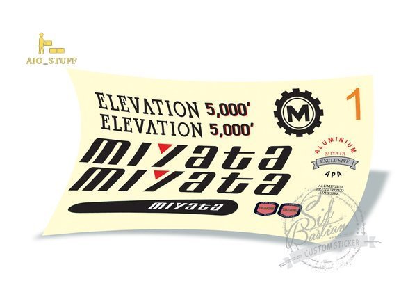 Jual Sticker Sepeda Miyata Elevation 5000 | Shopee Indonesia
