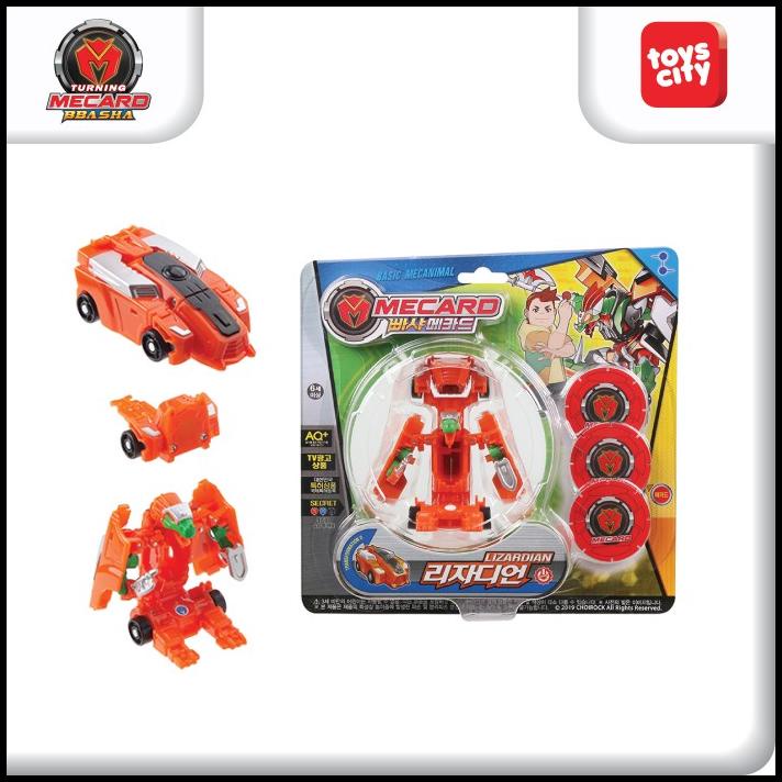 Jual Mecard Bbasha 019 Basic Mecanimal Lizardian Transforming Car ...