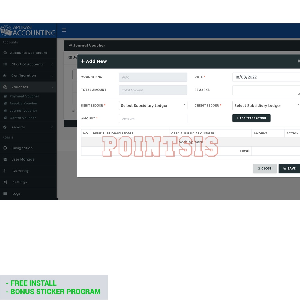 Jual Source Aplikasi Software Akuntansi Jurnal Neraca Keuangan Langkap Laravel | Shopee Indonesia