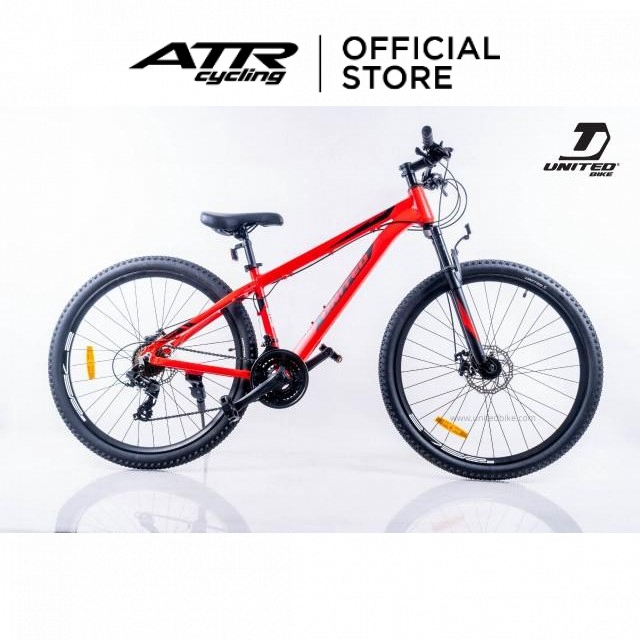 Jual United Bike Sepeda Gunung Detroit Neo 2 (Merah-Hitam) MTB | Shopee ...