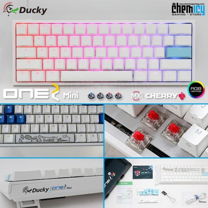 Jual Ducky One 2 Mini RGB LED 60% Mechanical Gaming Keyboard - Pure ...