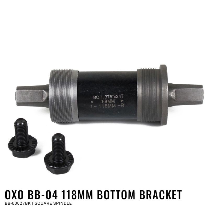 Jual BB Bottom Bracket Kotak OXO 118 Square Spindle | Shopee Indonesia