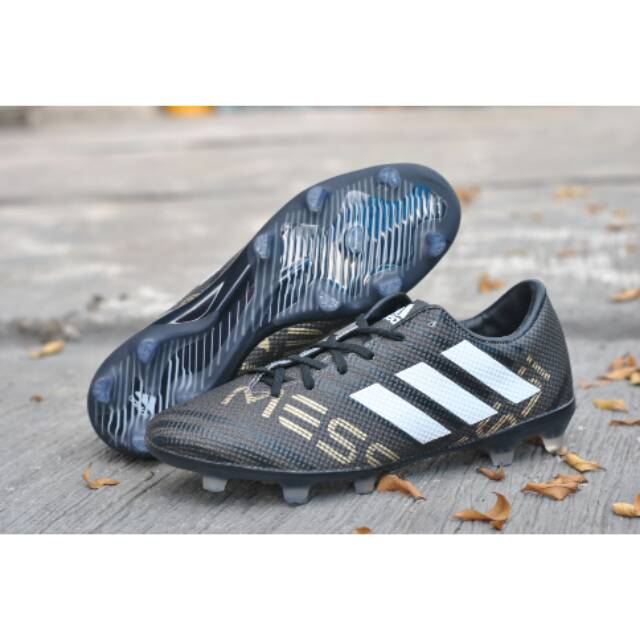 Jual SEPATU BOLA ADIDAS MESSI REPLIKA ORIGINAL MADE IN VIETNAM BLACK ...