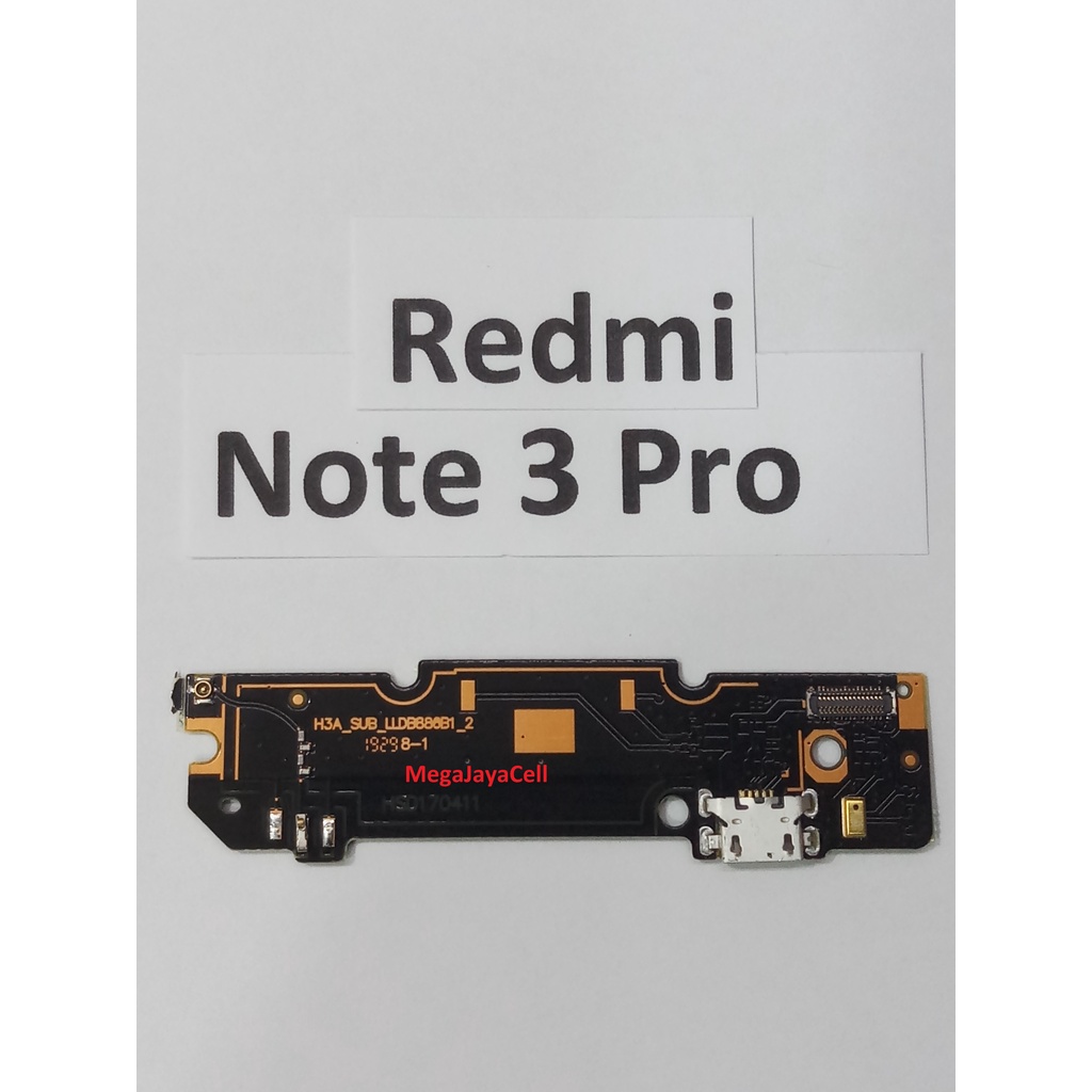 Jual PCB Conector Redmi Note 3 Pro 30Pin Flexibel Papan Casan Konektor ...