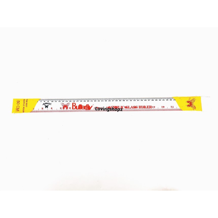 Jual Penggaris Butterfly 50 cm | Shopee Indonesia