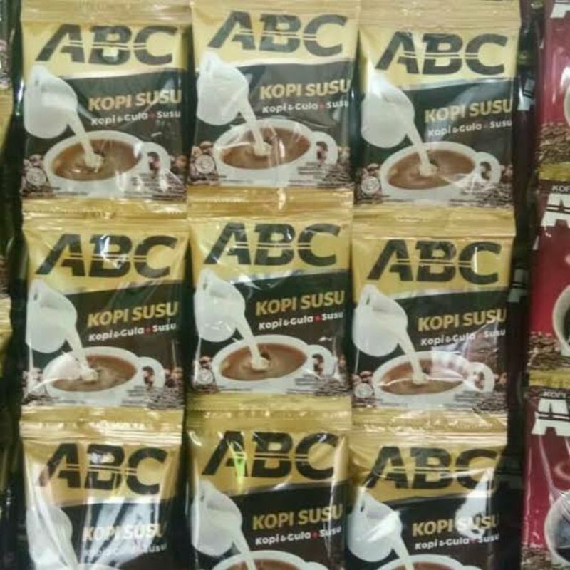 Jual Kopi abc susu gula minuman manis serbuk instan renceng | Shopee ...