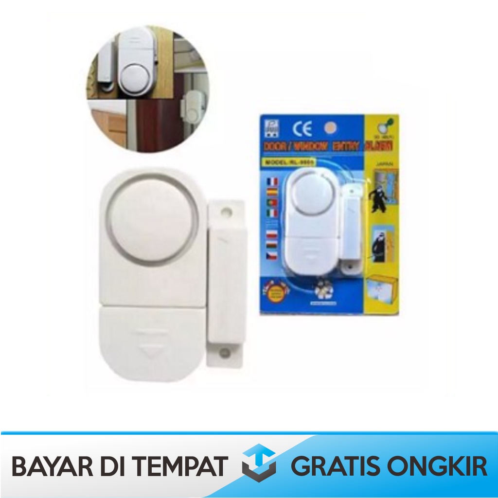 Jual ALARM JENDELA DAN PINTU RUMAH ANTI PENCURI DILENGKAPI SENSOR GERAK ...