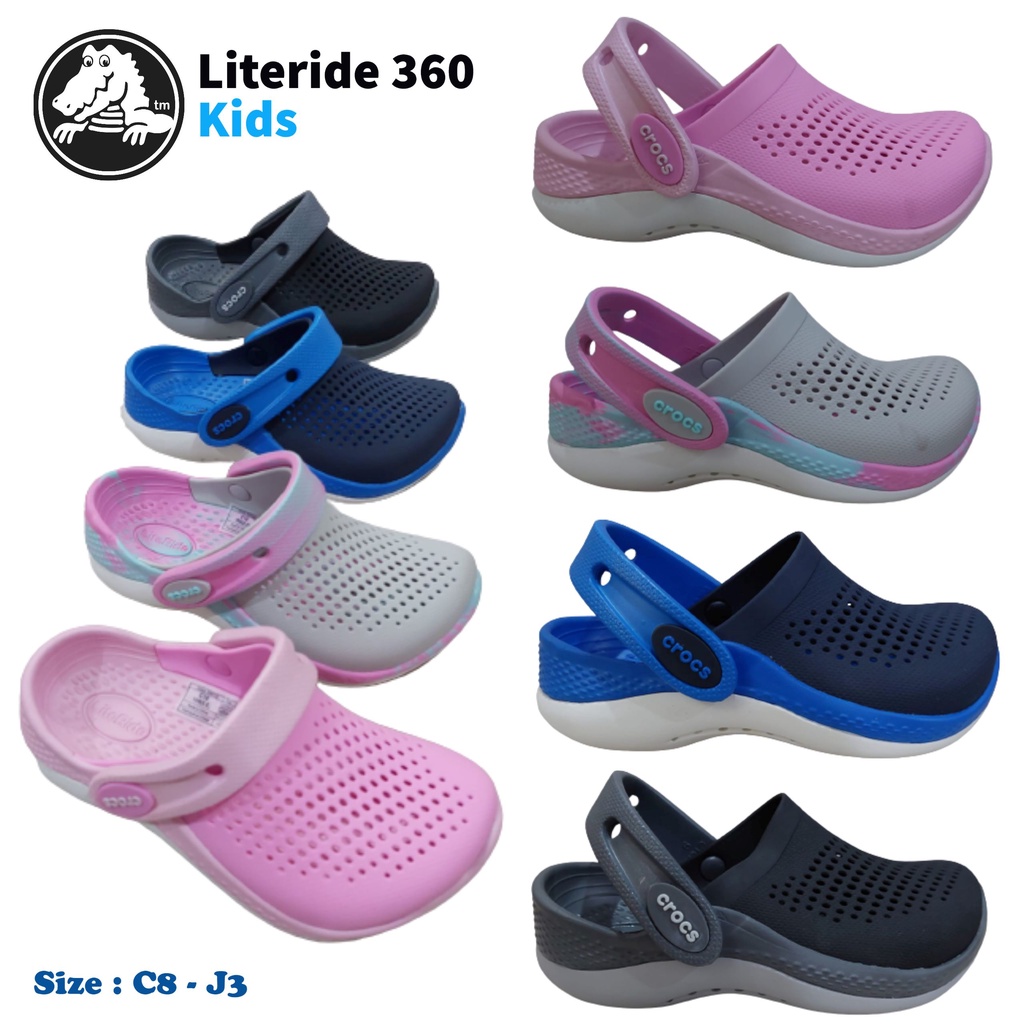 Jual Crocs / Crocs Anak / Sepatu Sandal Anak / Crocs Literide 360 ...