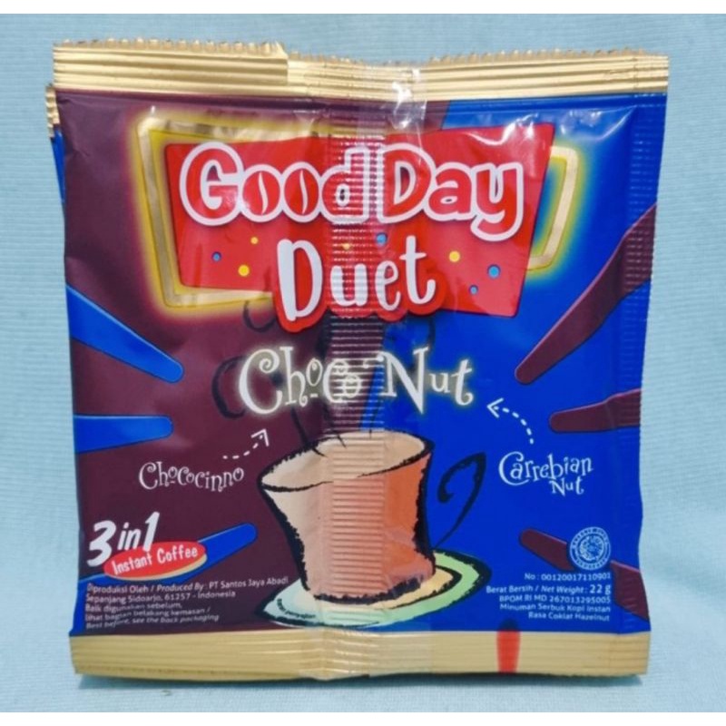 Jual good day duet choconut (22 gr x 10 pcs ) | Shopee Indonesia