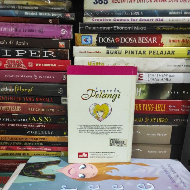 Jual KOMIK ORIGINAL LEGENDA PELANGI 3 CHIEKO HARA KOMIK BEKAS | Shopee Indonesia