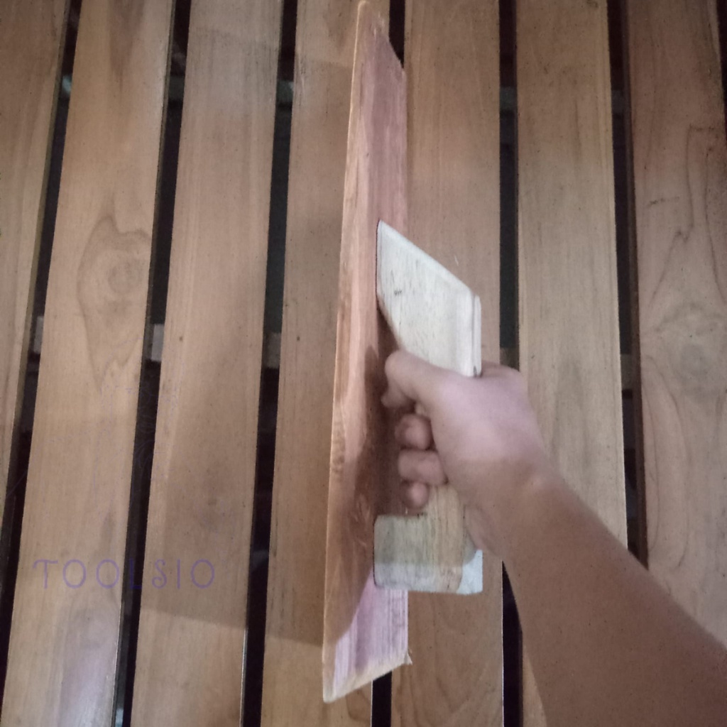 Jual ROSKAM KAYU JATI ALAT POLES TEMBOK TUKANG 40cm | Shopee Indonesia