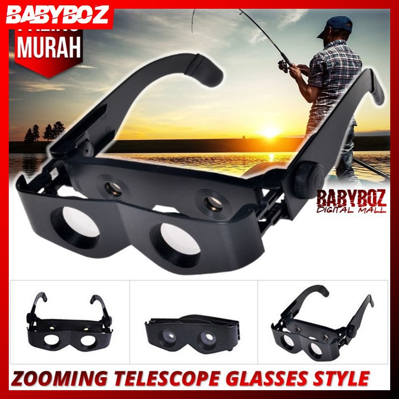 Jual BABYBOZ - Zoomies Fishing Telescope Glasess Style / Teropong Kacamata Mancing | Shopee ...