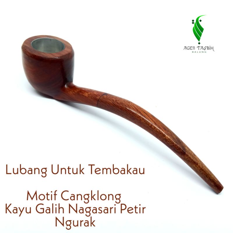 Jual Once Pipa Cangklong Kayu Galih Nagasari Petir Ngurak Asli ...