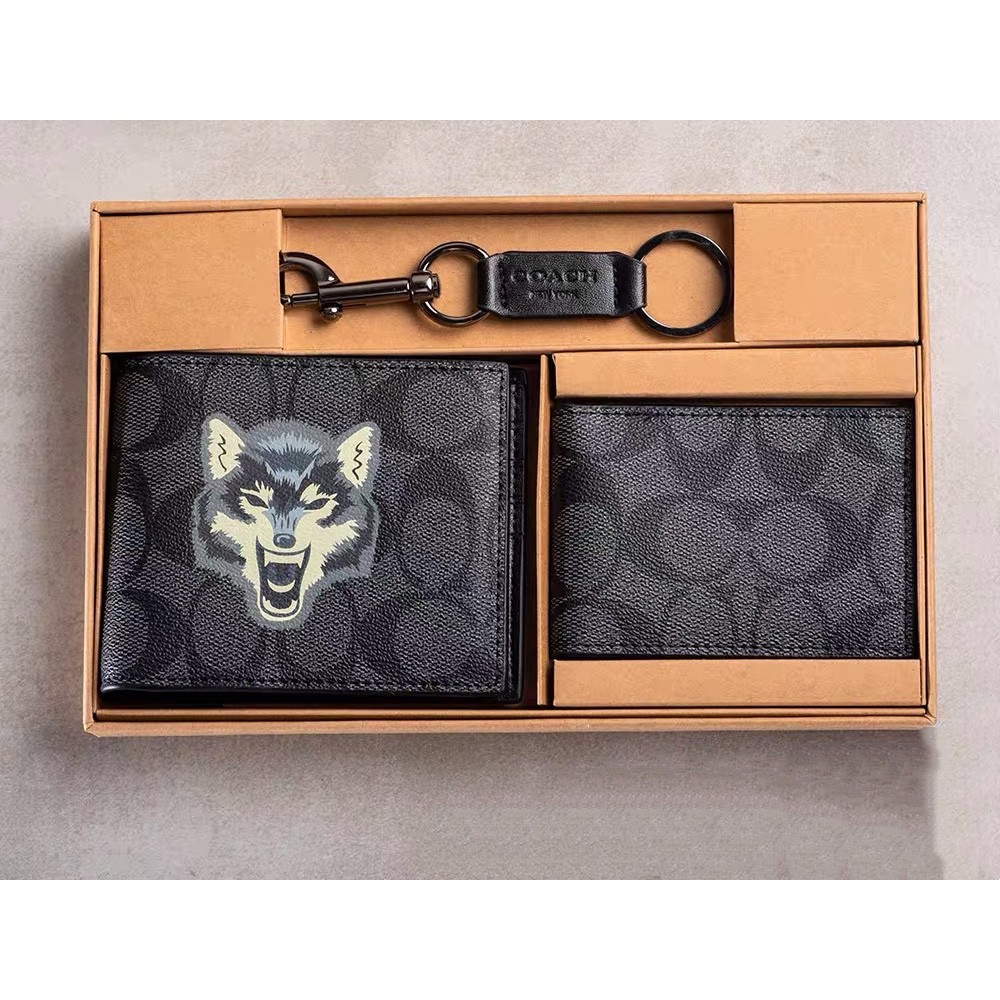 Jual Coach Dompet Pria Men Wallet Dompet Lipat Pria Fullset ORIGINAL ...