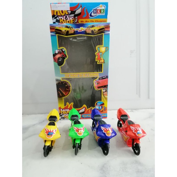 Jual mainan motor GP motor racing motor set isi 4pcs motor balap ...