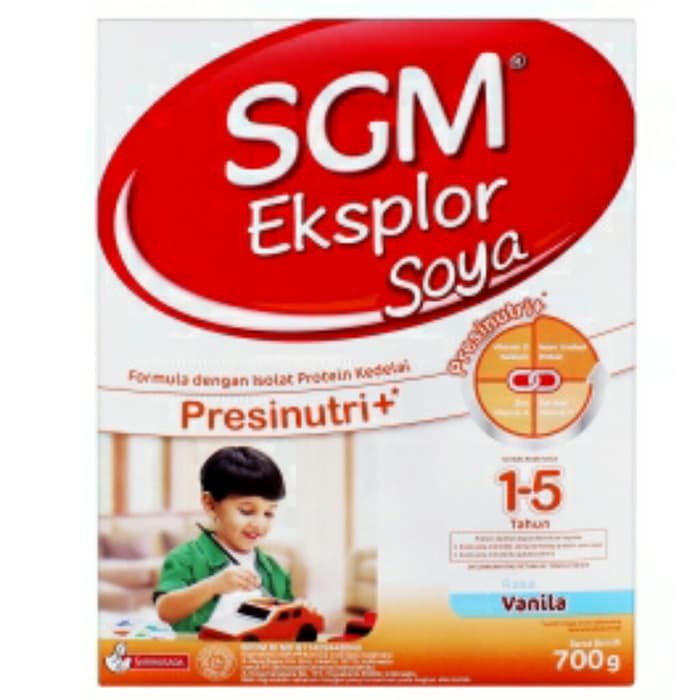 Jual SGM Eksplor Soya 1-5 Tahun 700gr ( Madu & Vanilla ) | Shopee Indonesia