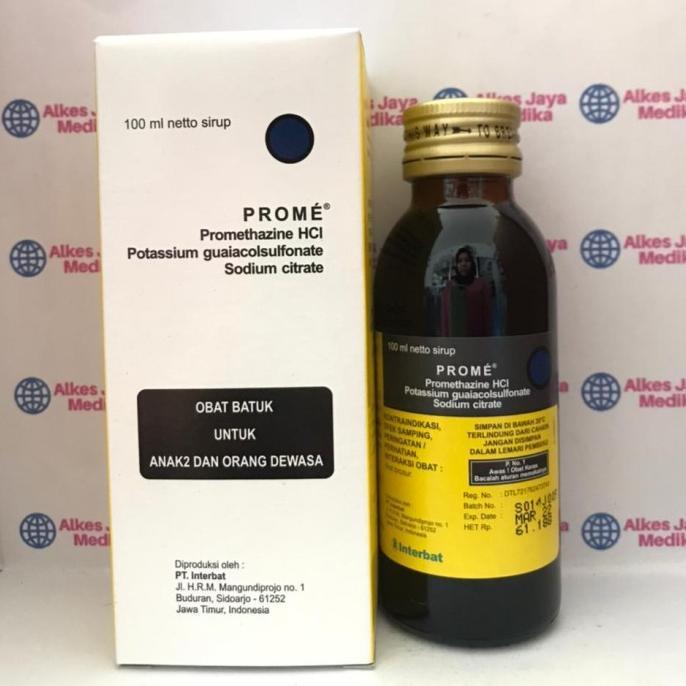 Jual Prome Sirup 100 ml (Obat Batuk Alergi) | Shopee Indonesia