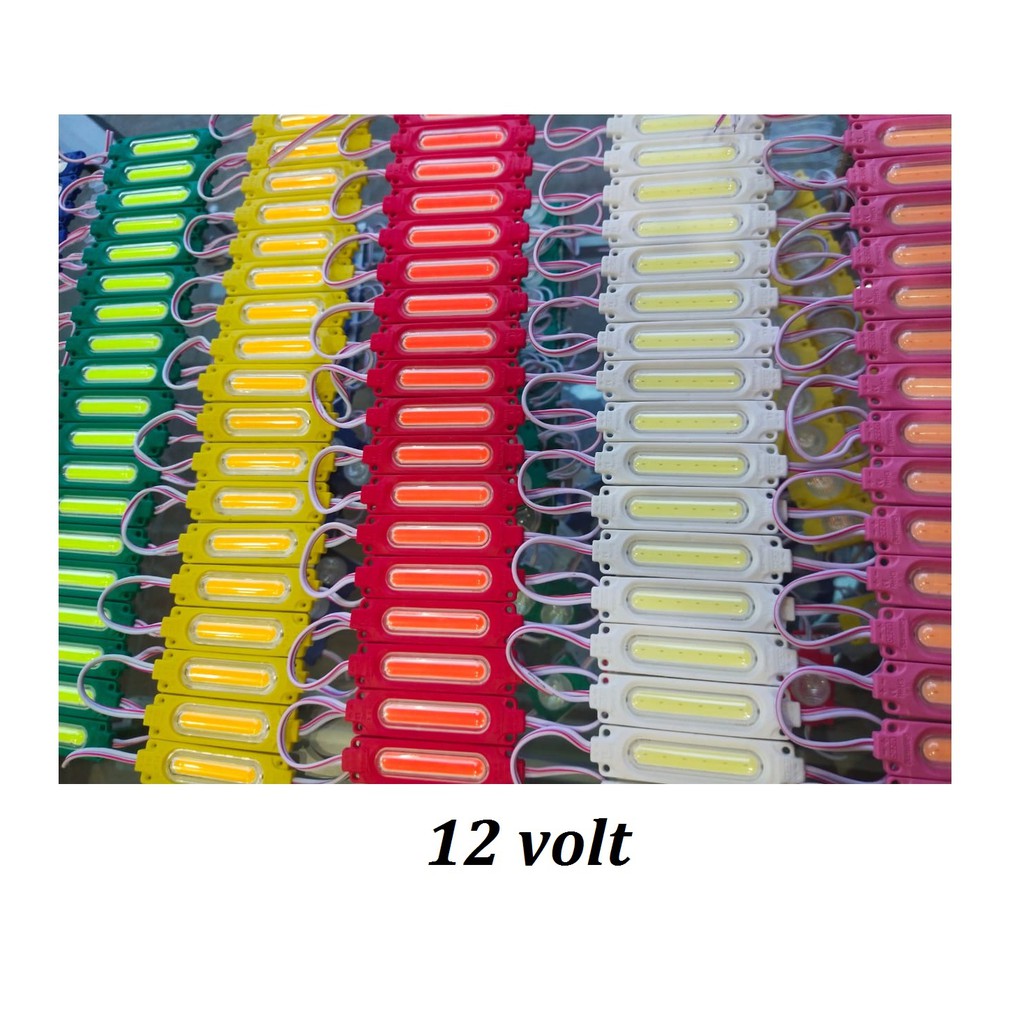 Jual LAMPU LED MODUL STRIP COB 6818 6MATA 12VOLT WATERPROOF VARIASI KOLONG MOBIL MOTOR SUPER ...