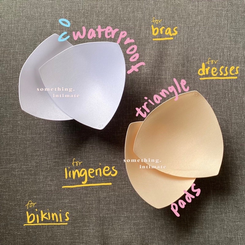 Jual Triangle Bra Foam for Swimsuit / Sport Bra Inserts / Cup Bra ...