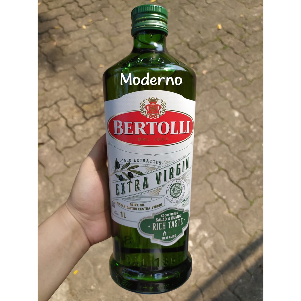 Jual Bertolli Extra Virgin Olive oil Rich taste 1 Liter - Bertolli ...