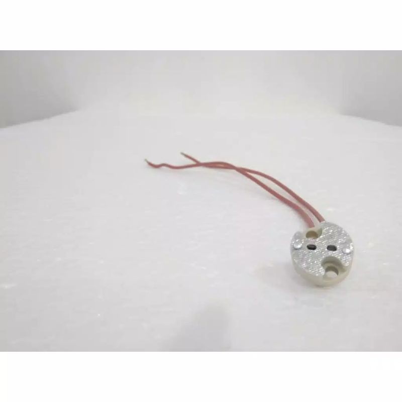 Jual Soket socket fitting lampu MR16 Italy GU5.3 bulat halogen Tahan ...