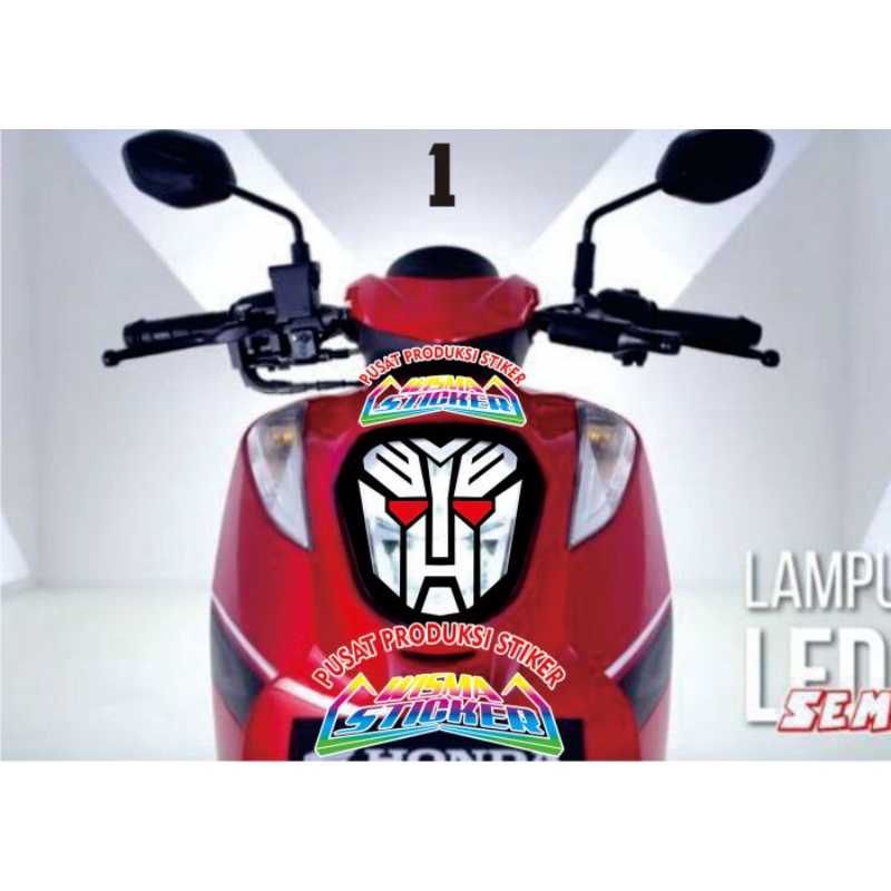 Jual Stiker Lampu Genio / Stiker Lampu Honda Genio / Stiker Lampu Genio ...
