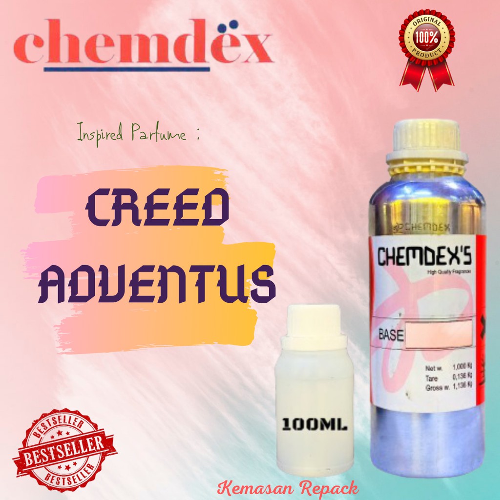 Jual BIBIT MURNI PARFUM CREED ADVENTUS 100ML REPACK // BY CHEMDEX'S ...