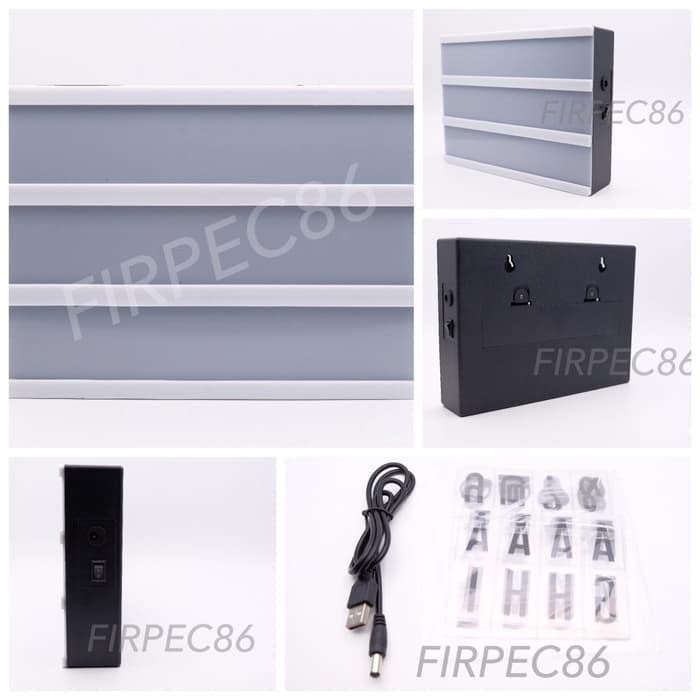 Jual Lampu Display Letter Light Box Decoration Cinematic Letter Box ...