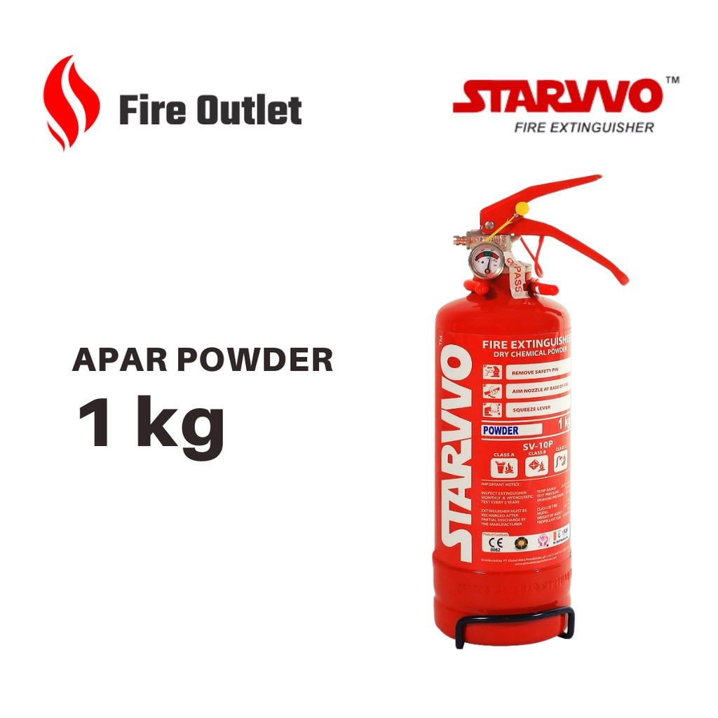 Jual APAR POWDER 1 kg - Alat Pemadam Api Ringan - Fire Extinguisher ...