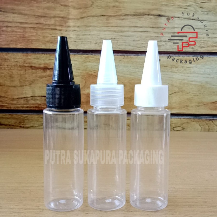 Jual Botol kerucut 50ml/Botol tinta 50ml/Botolplastik 50ml/Botol kosong ...