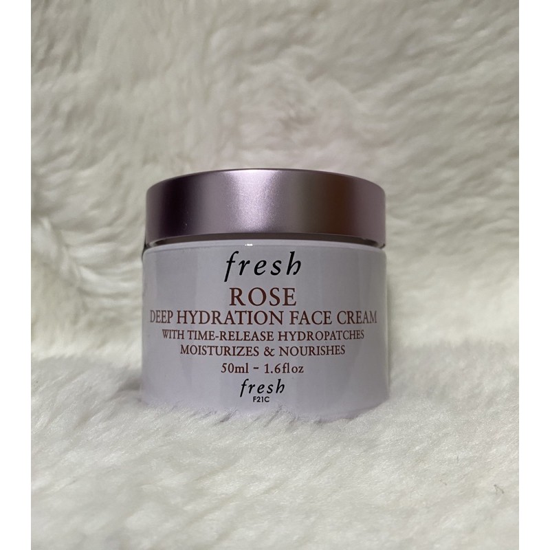Jual FRESH ROSE DEEP HYDRATION FACE CREAM - 50ml (NO BOX) | Shopee ...