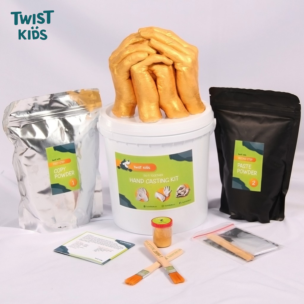 Jual Twist Kids Hand Casting Kit - Patung Tangan TK | Shopee Indonesia