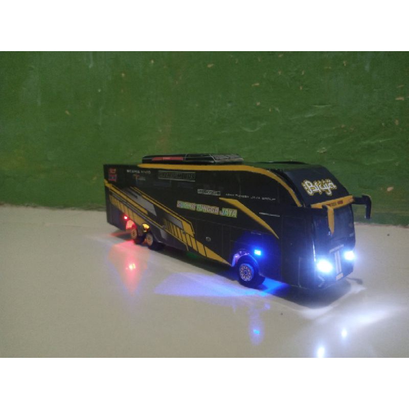 Jual miniatur papercraft bus STJ hitam Draka | Shopee Indonesia