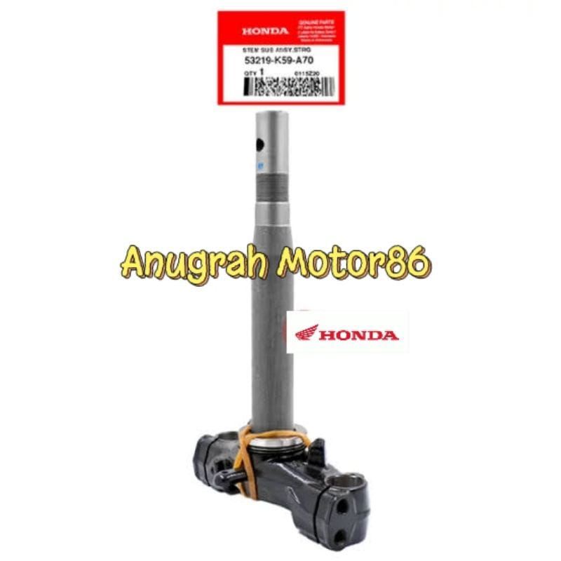 Jual 53219-K59-A70 Stem sub assy segitiga stang depan vario 125 150 esp ...