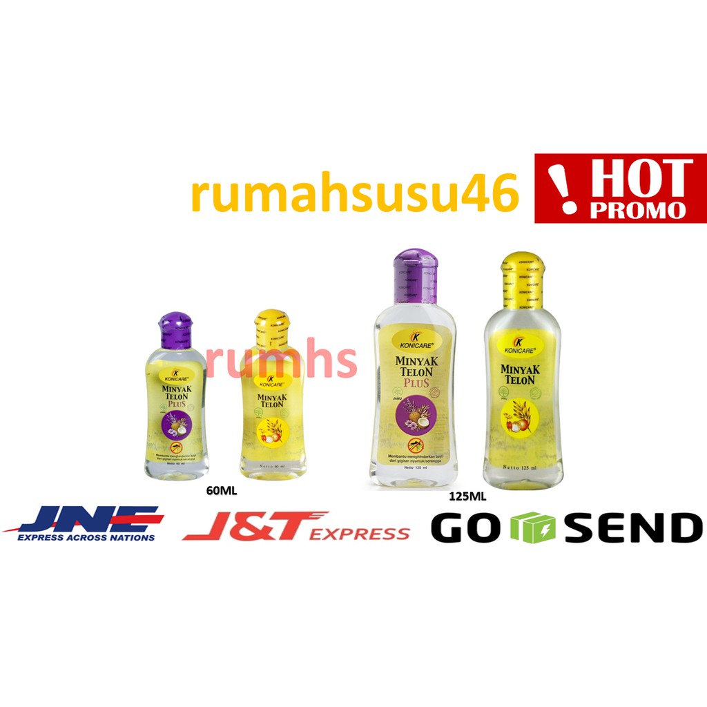 Jual Konicare Minyak Telon Oil Kuning / Plus ( Anti Nyamuk ) 60 / 125 ...