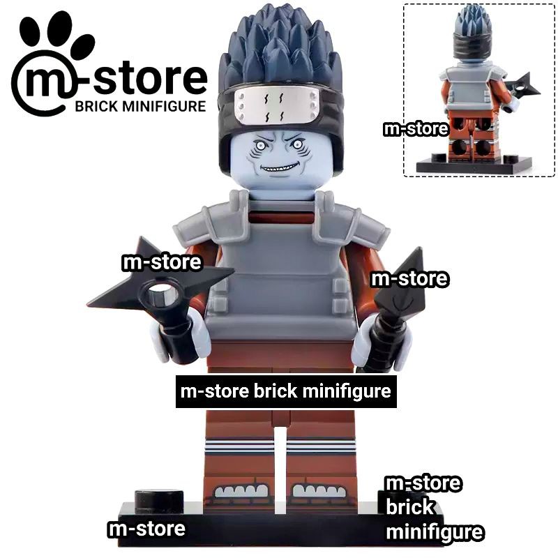 Jual brick naruto hoshigaki kisame mini toy figure | Shopee Indonesia