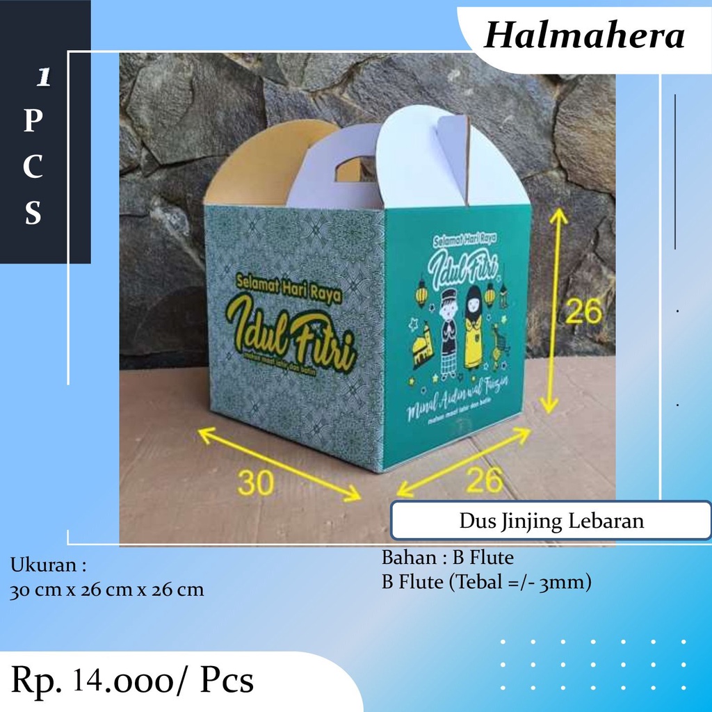 Jual Dus Parsel Hampers Lebaran Kardus Jinjing Idul Fitri Box Parcell ...