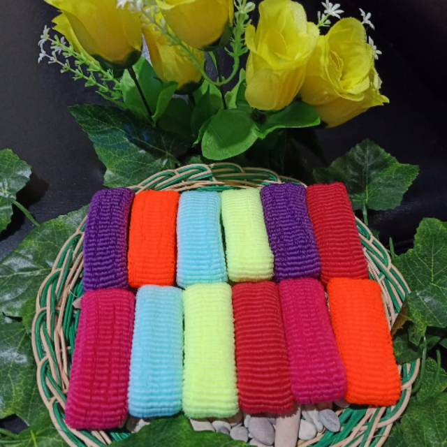 Jual 6 pcs kunciran rambut warna | Shopee Indonesia