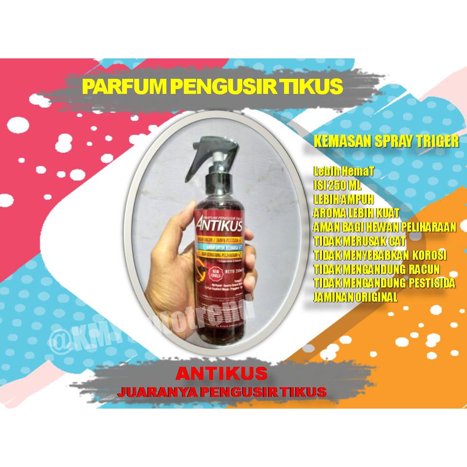 Jual Parfum Antikus Pengusir Tikus TERLARIS Rat Repellent Cairan Anti ...