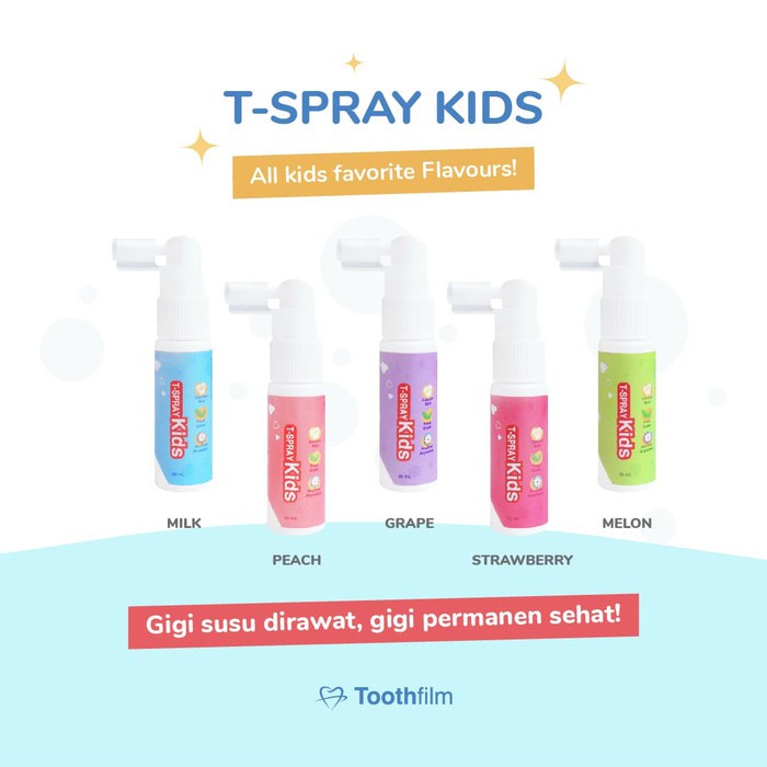 Jual T-spray kids oral care - Semprotan spray pelindung gigi gusi anak ...