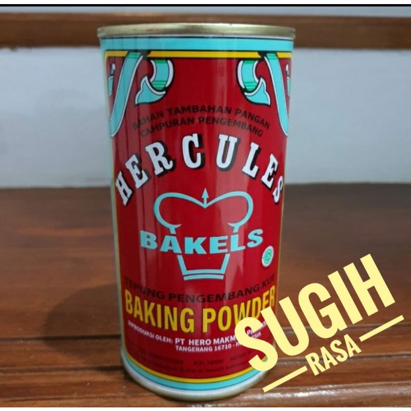 Jual Hercules Baking Powder tepung pengembang kue 450Gr | Shopee Indonesia