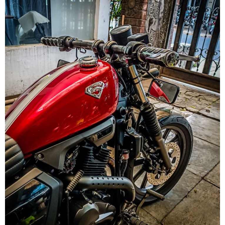 Jual Stang custom Benelli Motobi 200 Evo lurus | Shopee Indonesia