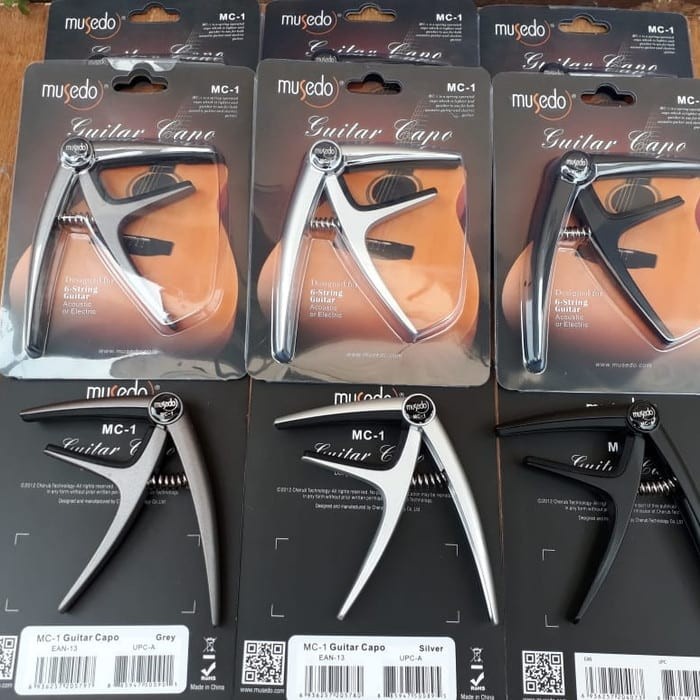 Jual Capo Gitar MC-1 Musedo Original Packing Aman Boleh Tanya-Tanya Karena Kami Masternya Alat ...