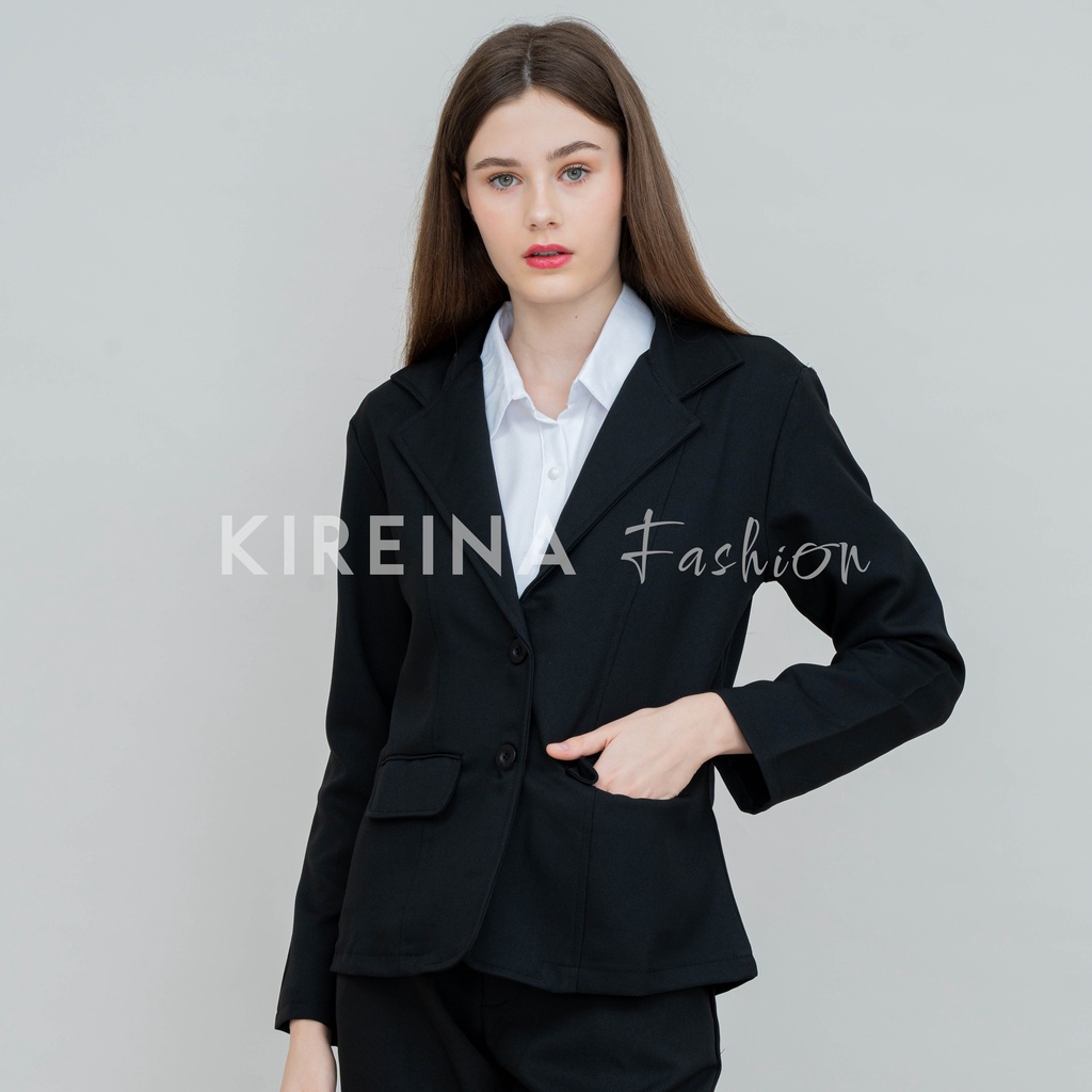 Jual Blezer Kerja Wanita Blezer Wanita Formal Blazer Kantor Wanita ...