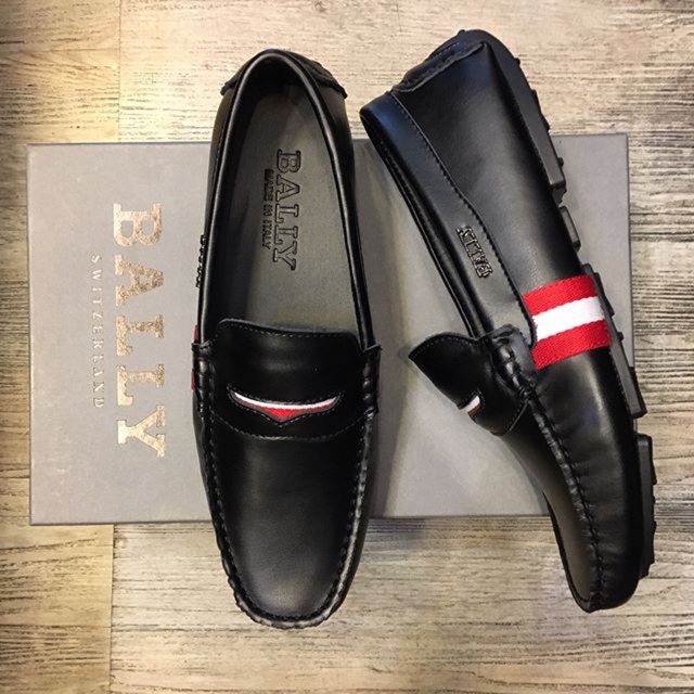 Jual SEPATU LOAFERS BALLY (BLACK) | Shopee Indonesia
