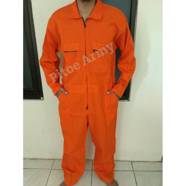 Jual Wearpack Orange - Katelpak - Overall - Seragam Safety - Seragam ...